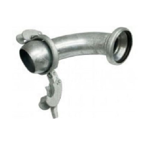 B25 - 45deg Bend B-Type Male x Female Couplings complete with Lock Rin ...