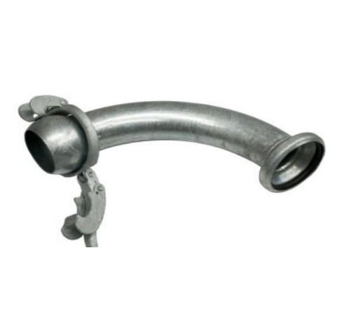 B25 - 90deg Bend B-Type Male x Female Couplings complete with Lock Rin ...